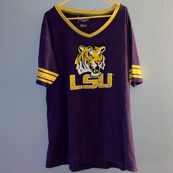 Shirts | Vintage Lsu Tigers T Shirt Xl Emerson Street | Poshmark